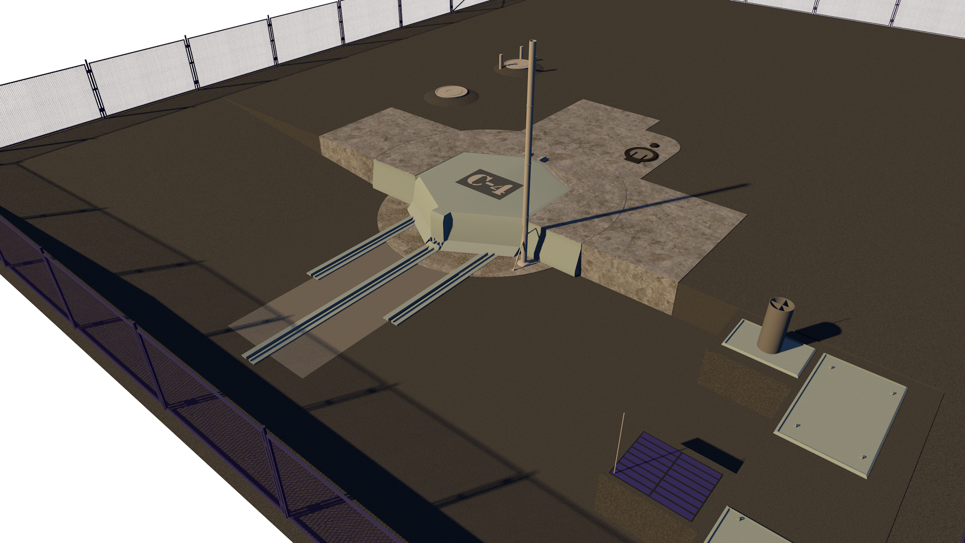 3D model missile silo USA - TurboSquid 1819523