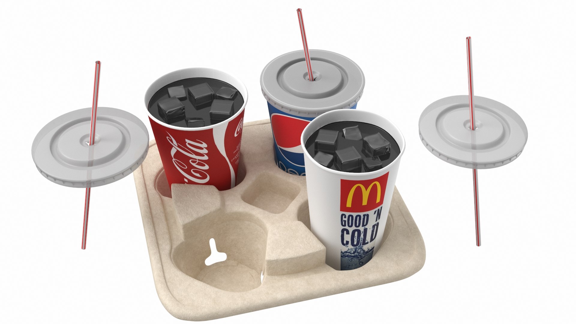 Real Tray 3D Model - TurboSquid 1546981