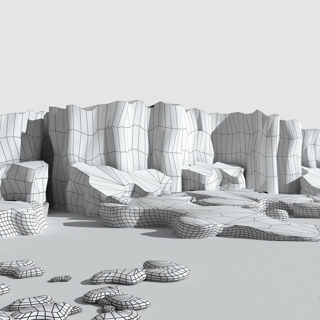 Iceberg Ice Berg 3d 3ds