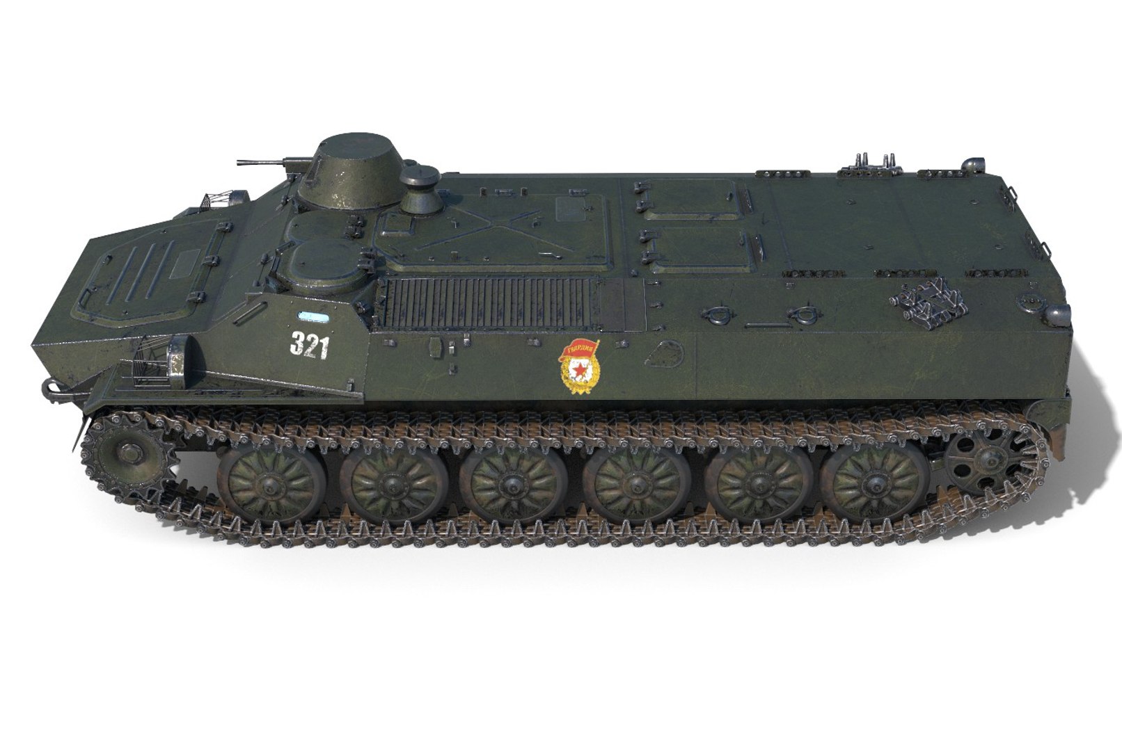 Soviet Mtlb 3D Model - TurboSquid 1511909
