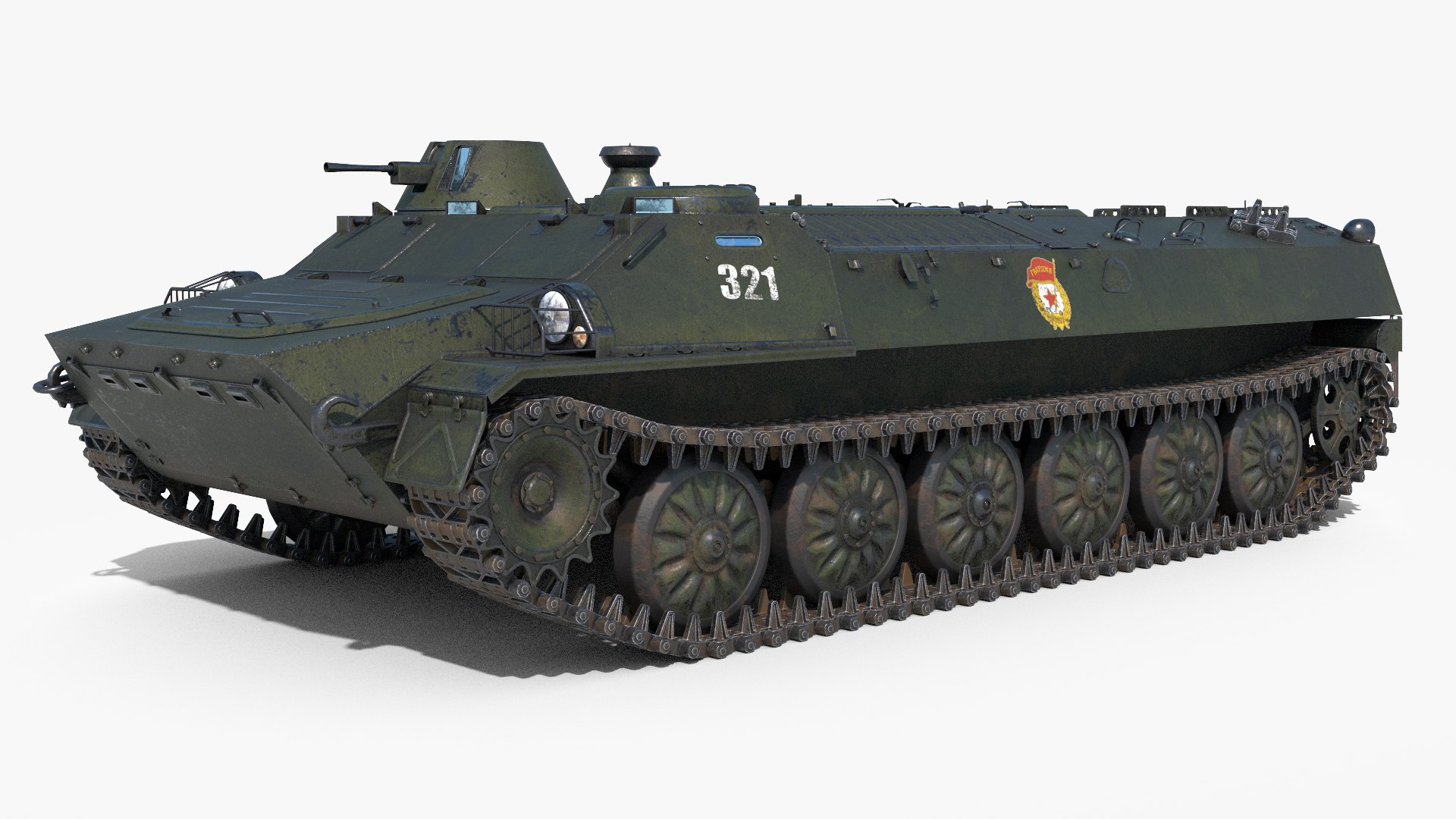 Soviet Mtlb 3D Model - TurboSquid 1511909