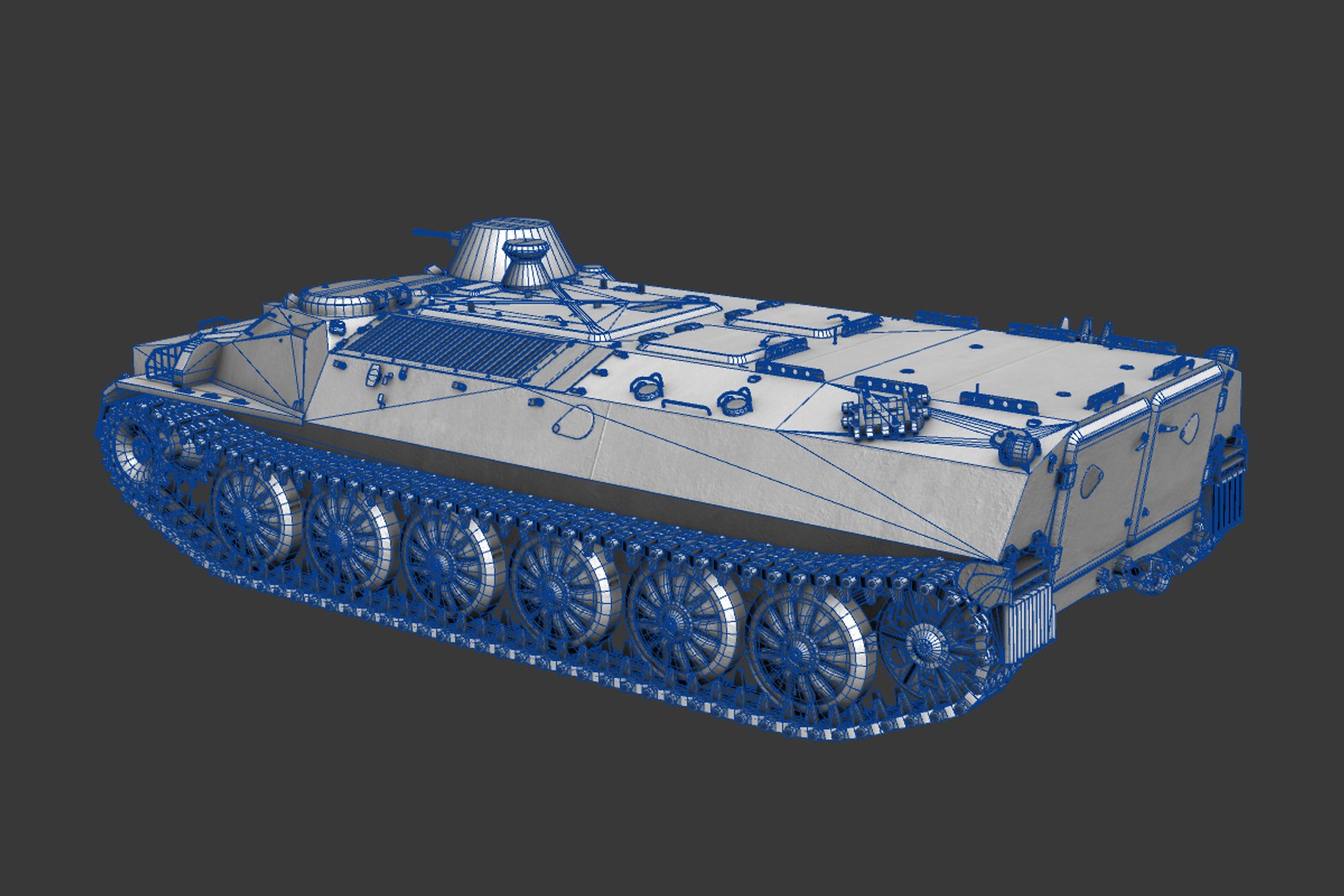 Soviet Mtlb 3D Model - TurboSquid 1511909