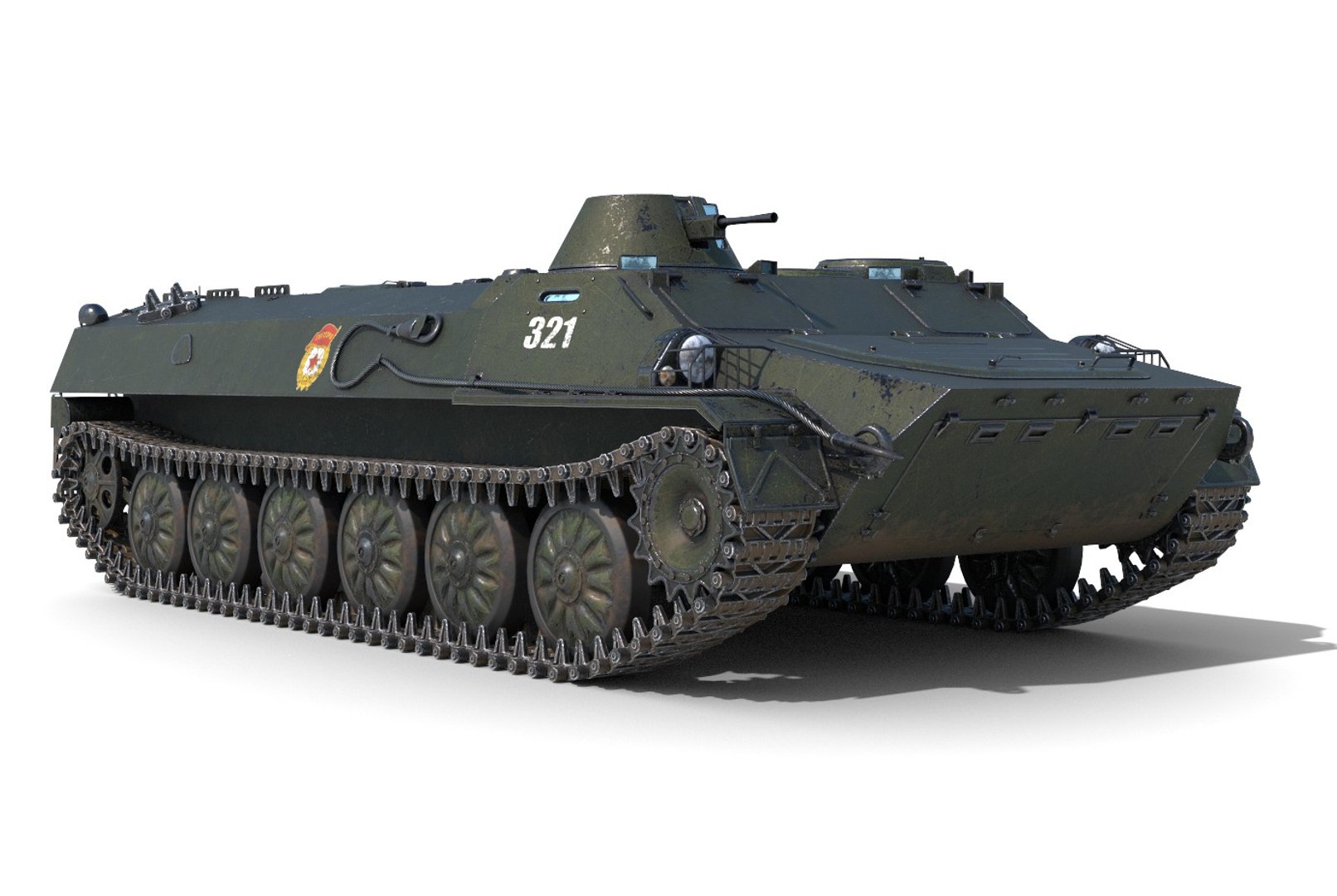 Soviet Mtlb 3D Model - TurboSquid 1511909