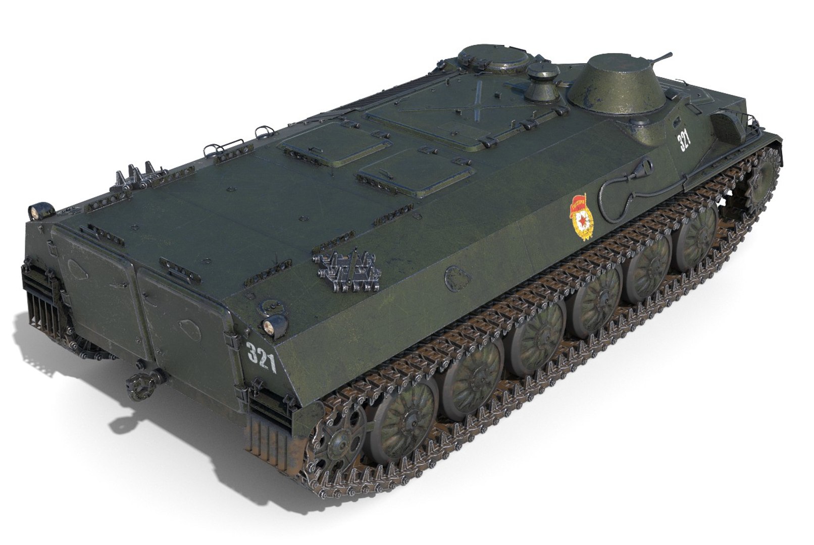 Soviet Mtlb 3D Model - TurboSquid 1511909