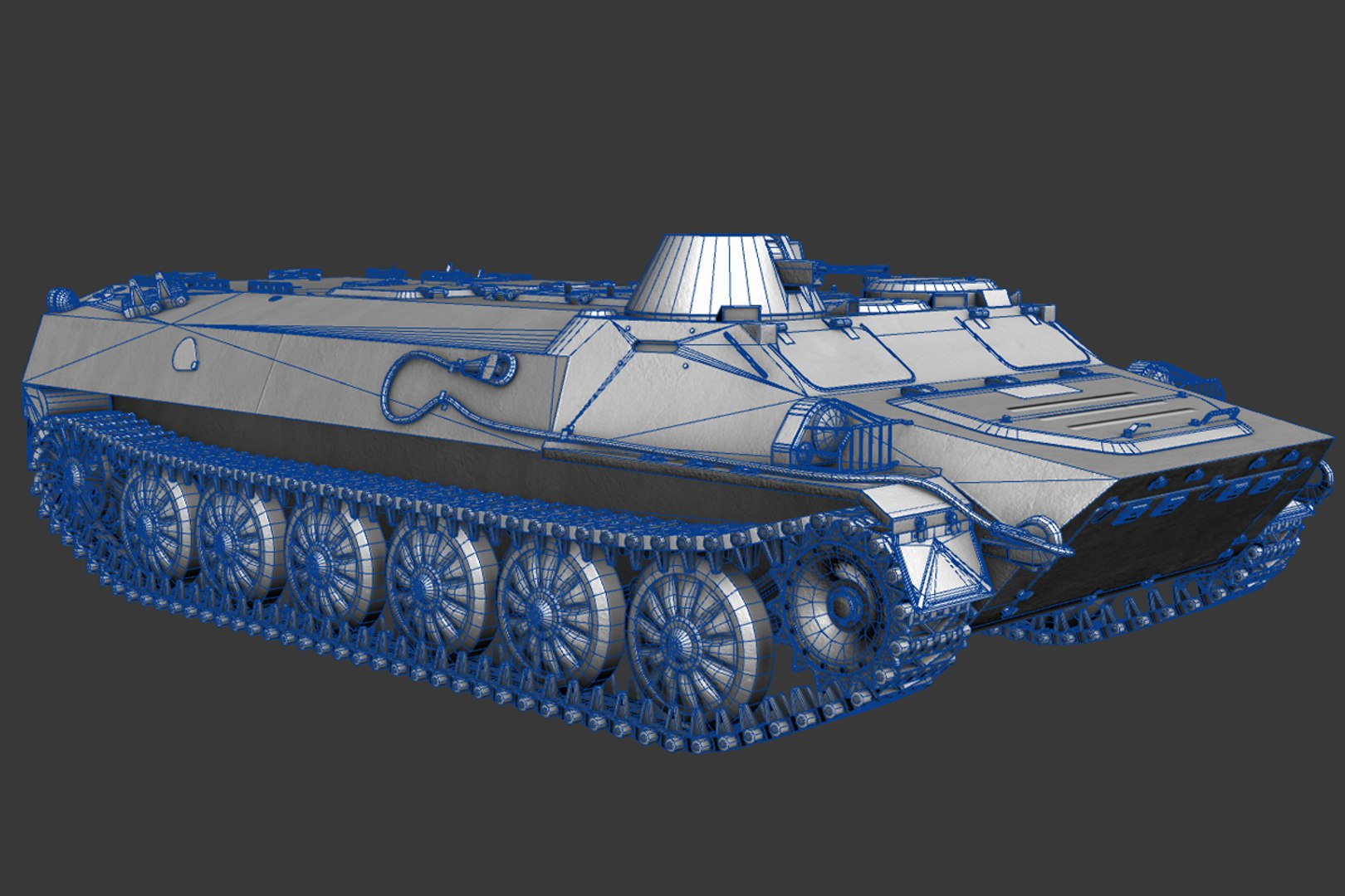 Soviet Mtlb 3D Model - TurboSquid 1511909