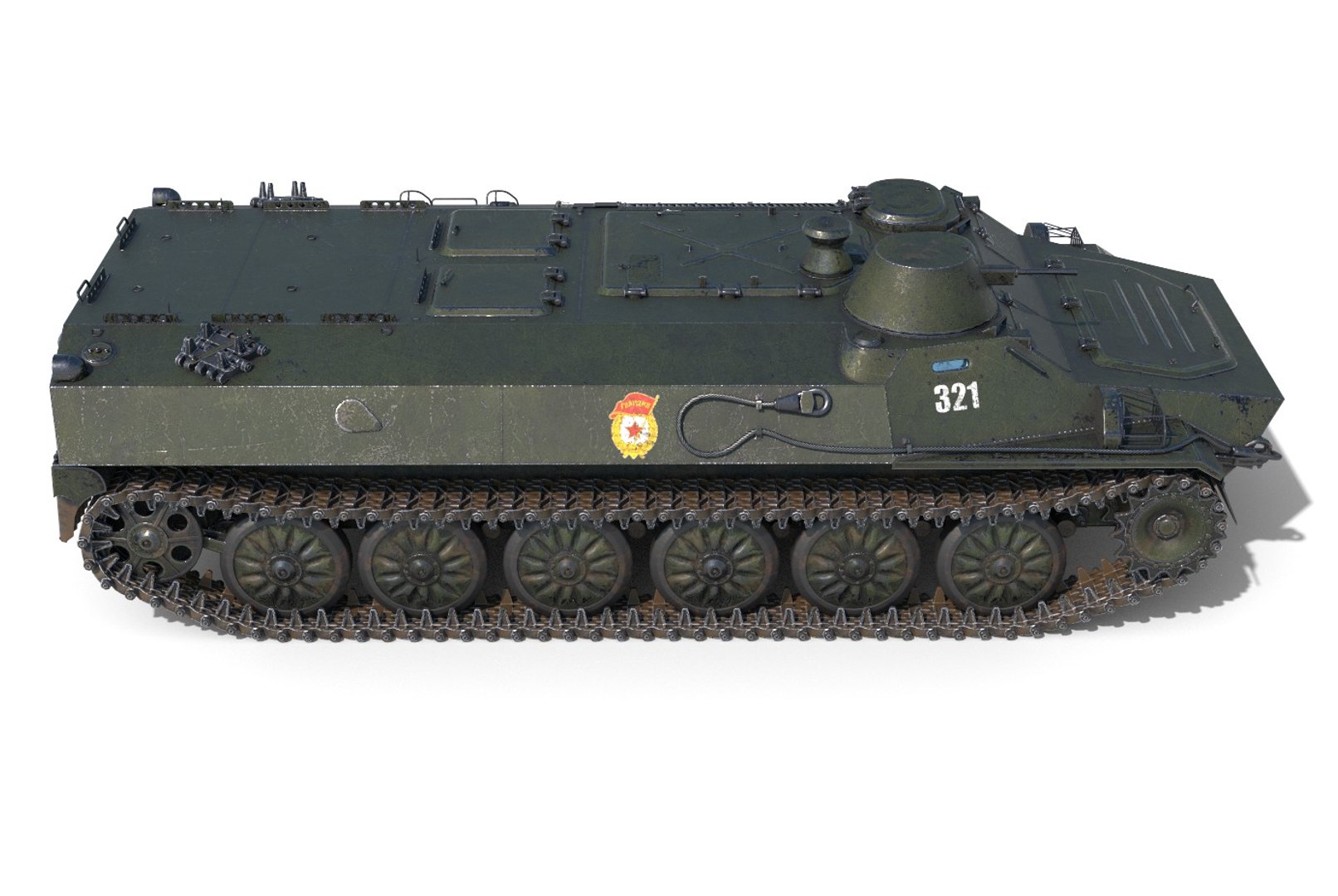 Soviet Mtlb 3D Model - TurboSquid 1511909
