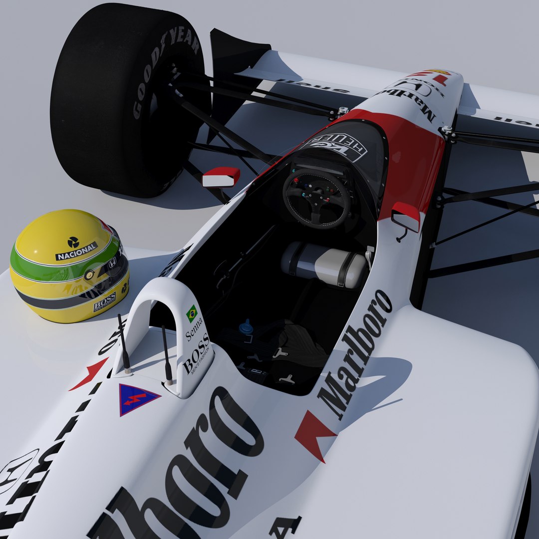 3D Cars Mclaren Mp4 4 - TurboSquid 1230580