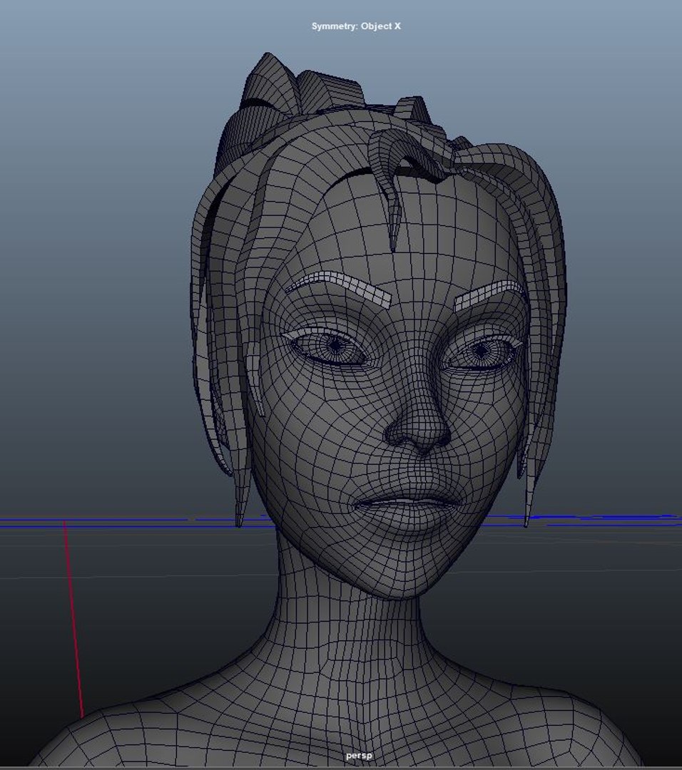 3D Female Basemesh Mesh Model - TurboSquid 1182344