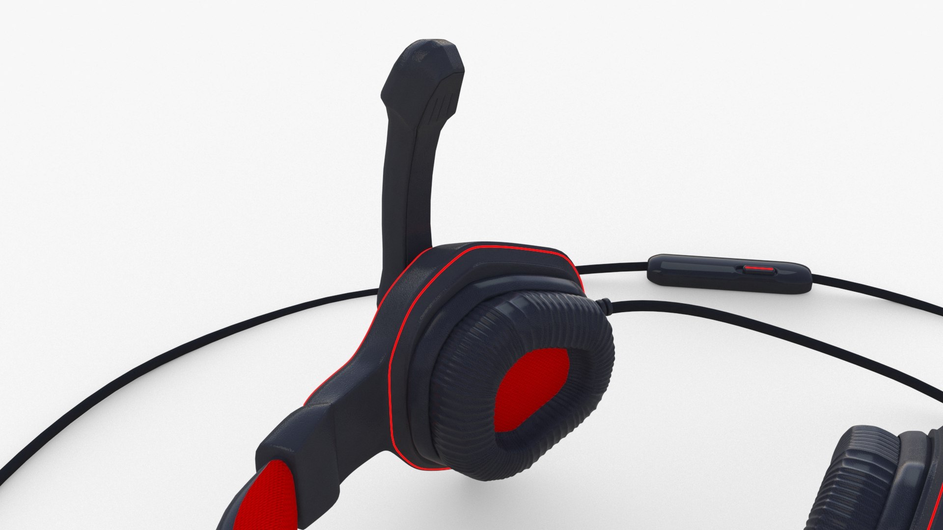 3D Gaming Headset Model - TurboSquid 1591187