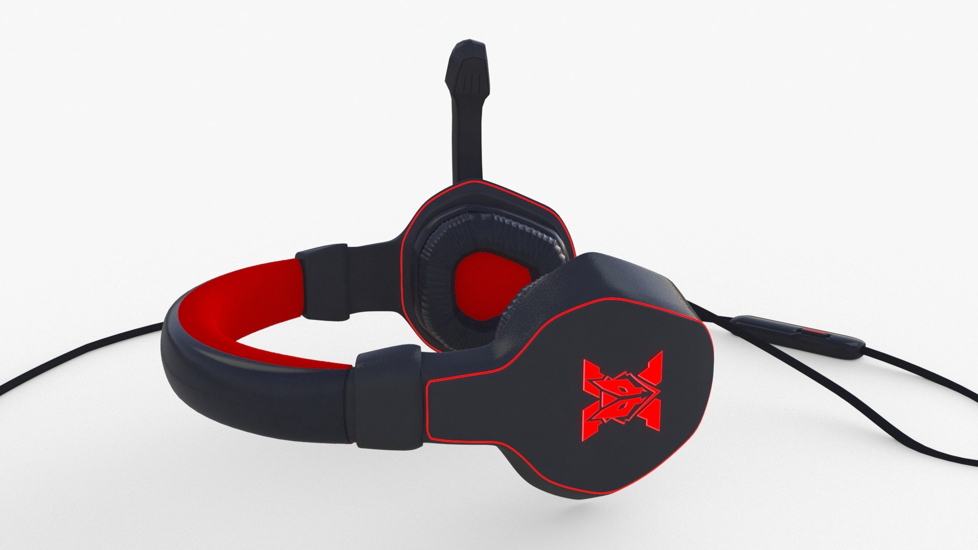 3D Gaming Headset Model - TurboSquid 1591187