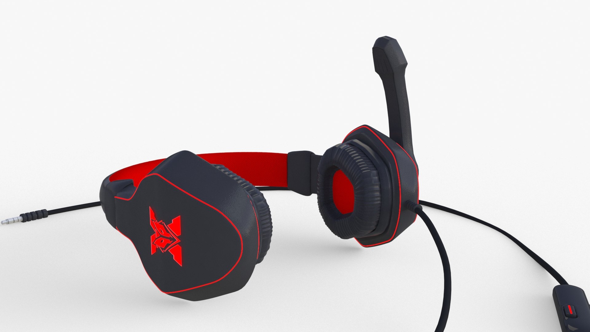 3D Gaming Headset Model - TurboSquid 1591187