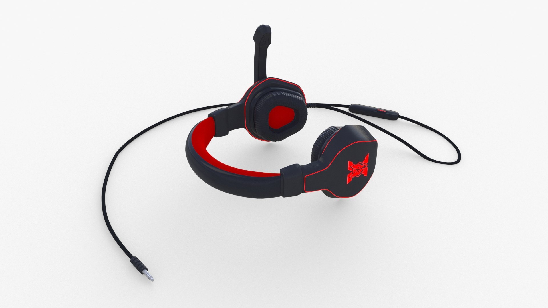 3D Gaming Headset Model - TurboSquid 1591187