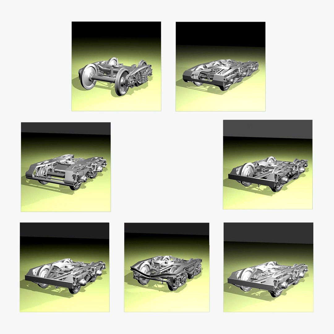 modèle 3D de Collecte de bogies - TurboSquid 2123337