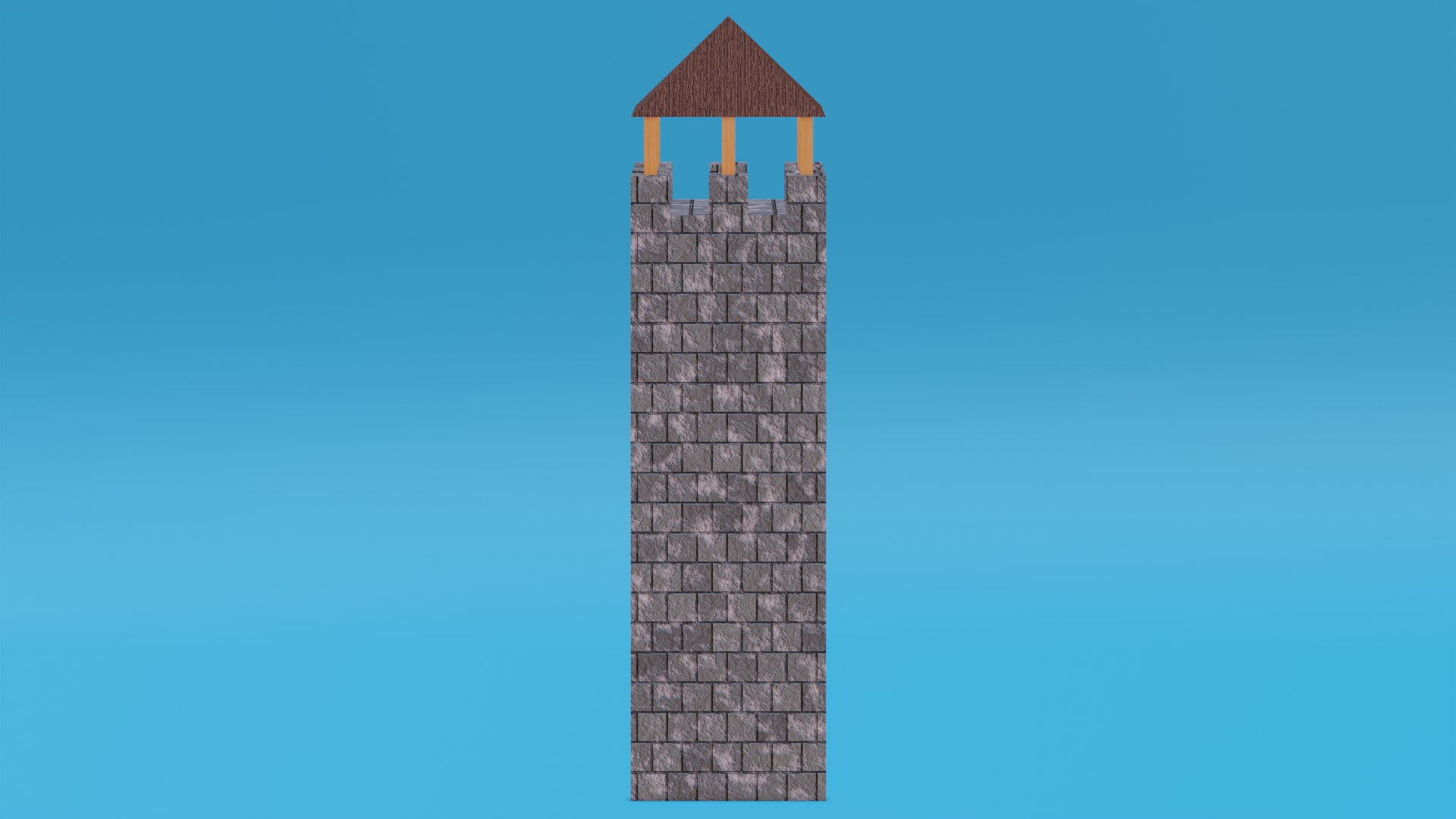 3D Stone Tower - TurboSquid 1864766