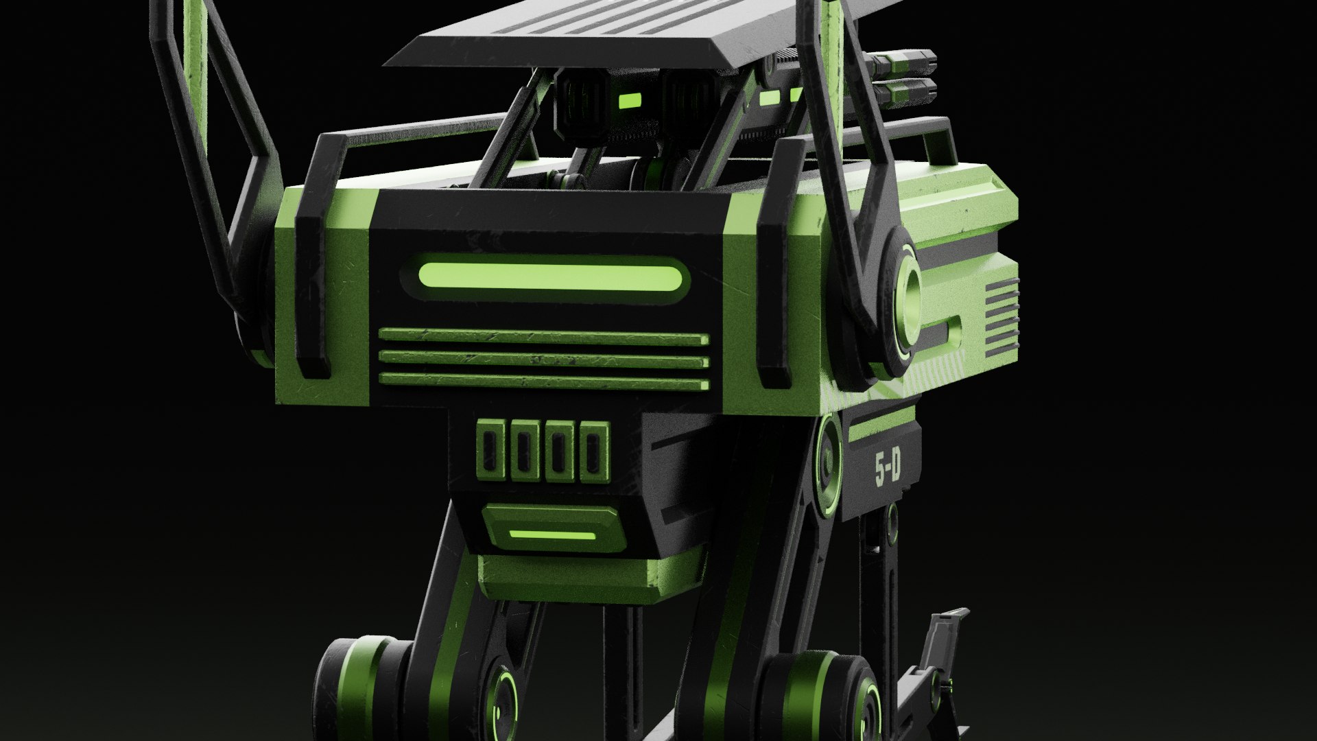 3D Model War Robot - TurboSquid 2213764
