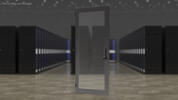 3D модель Перфорированная металлическая дверь с ключом - TurboSquid 1848971