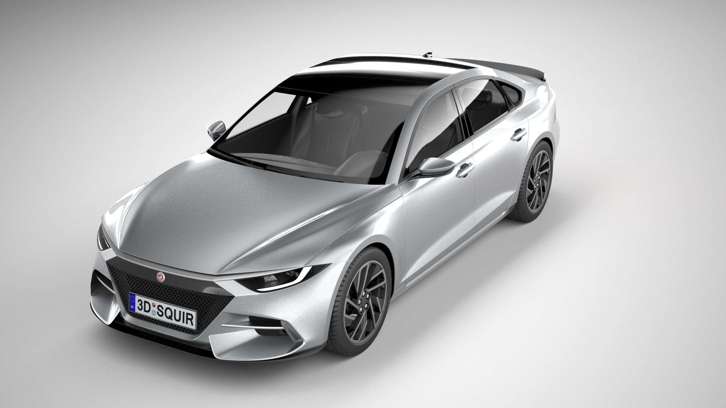 3D Generic Sedan v1 2022 - TurboSquid 1899953