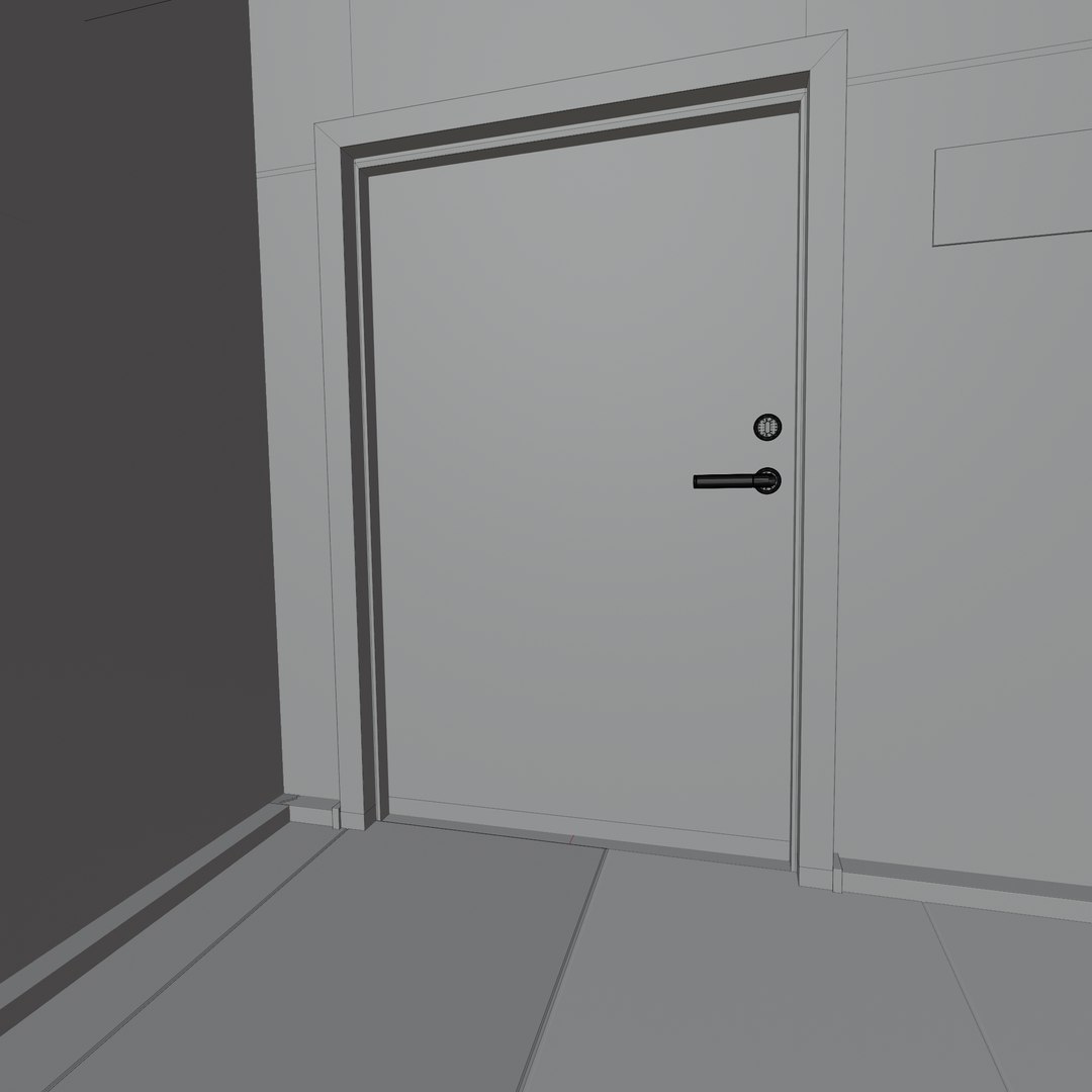 3D Matrix Hallway - TurboSquid 1896887