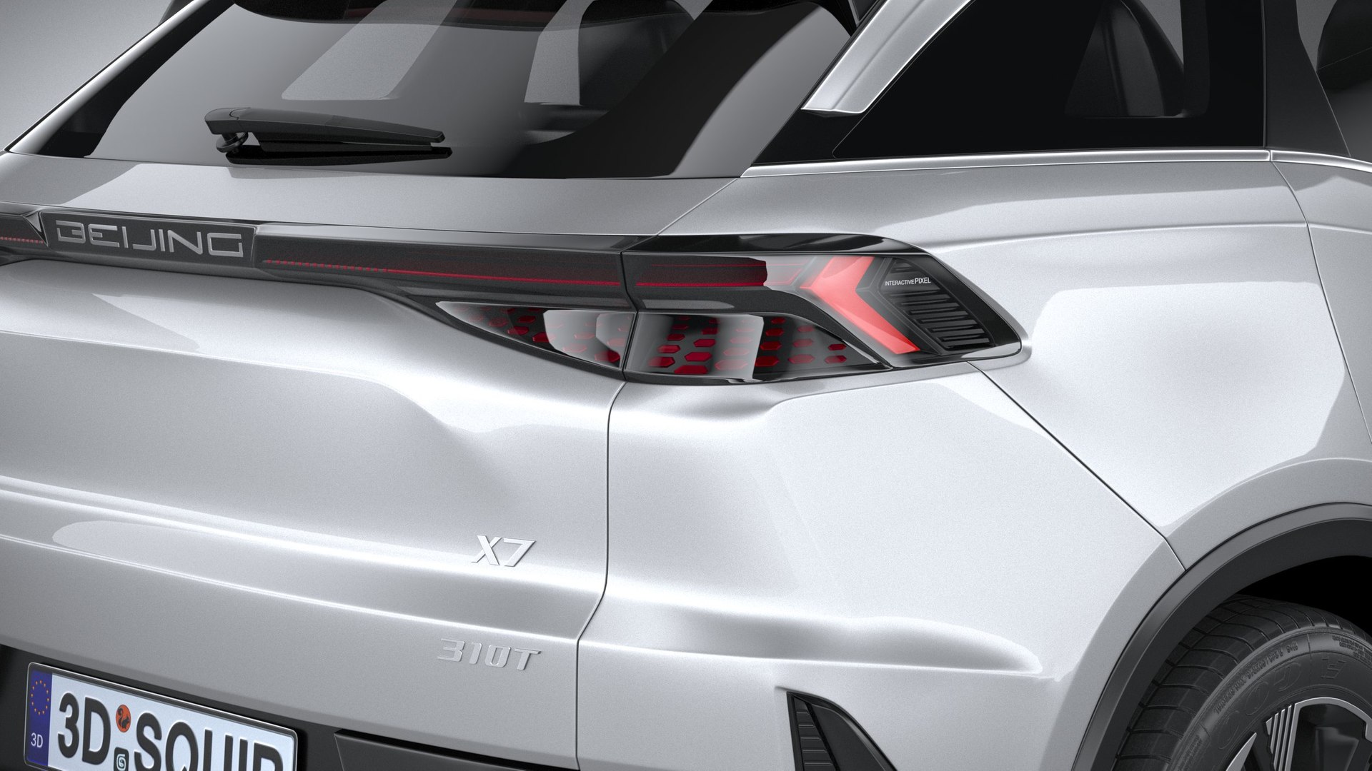 BAIC Beijing 7 2025 3D Model - TurboSquid 2400624