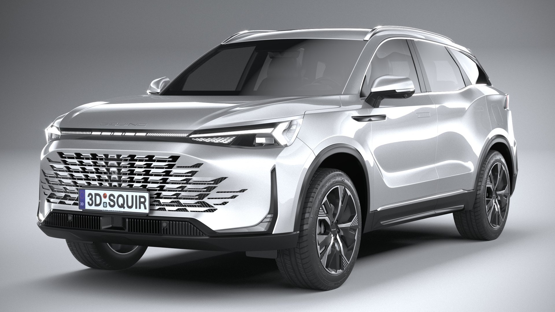 BAIC Beijing 7 2025 3D Model - TurboSquid 2400624