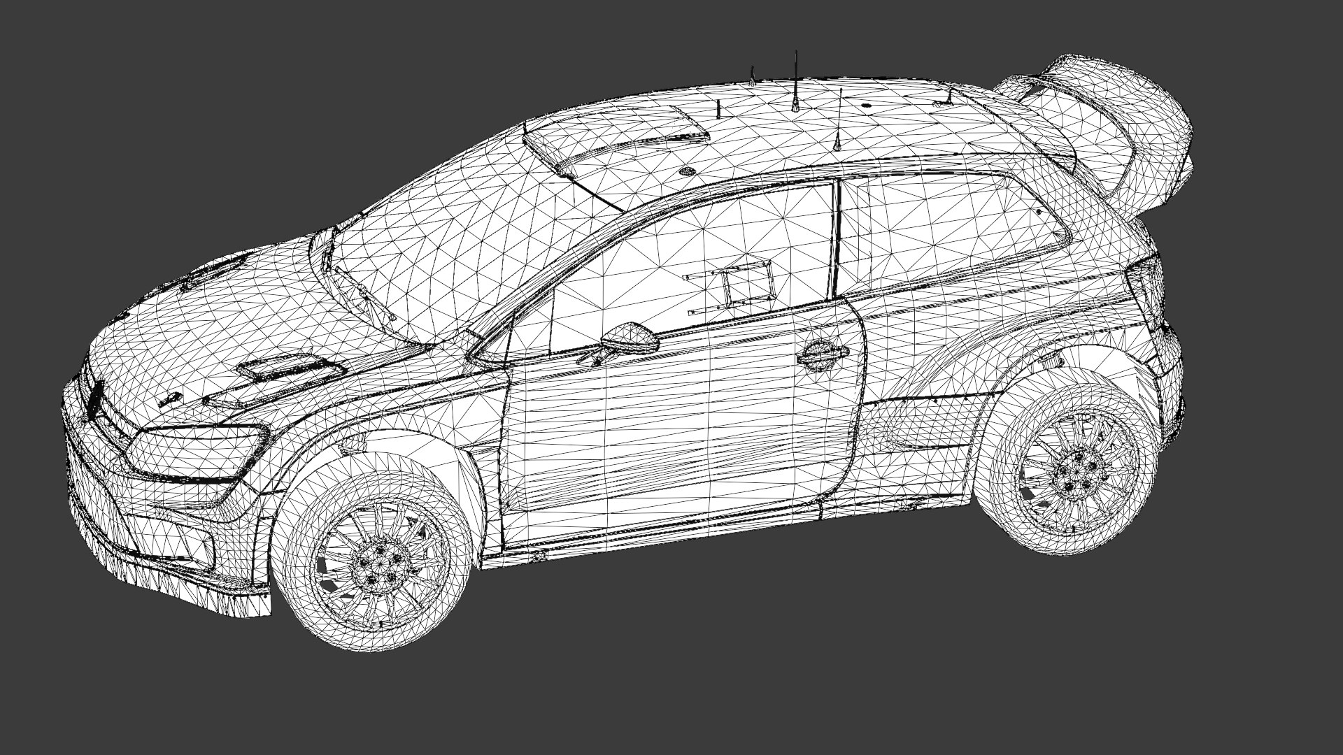 Volkswagen Polo R WRC 3D Model High-Quality Detailed Design 3D Model ...