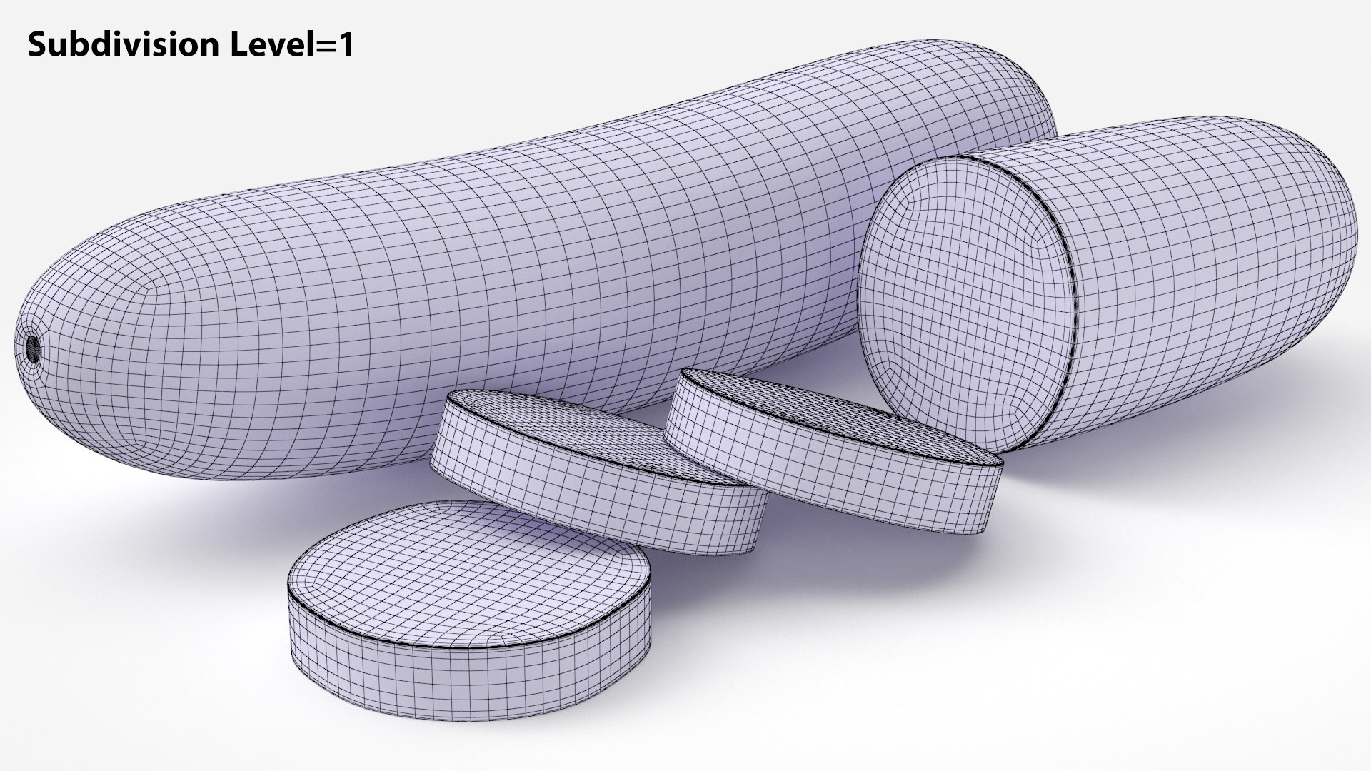 3D Cucumber Set Model - TurboSquid 2259932