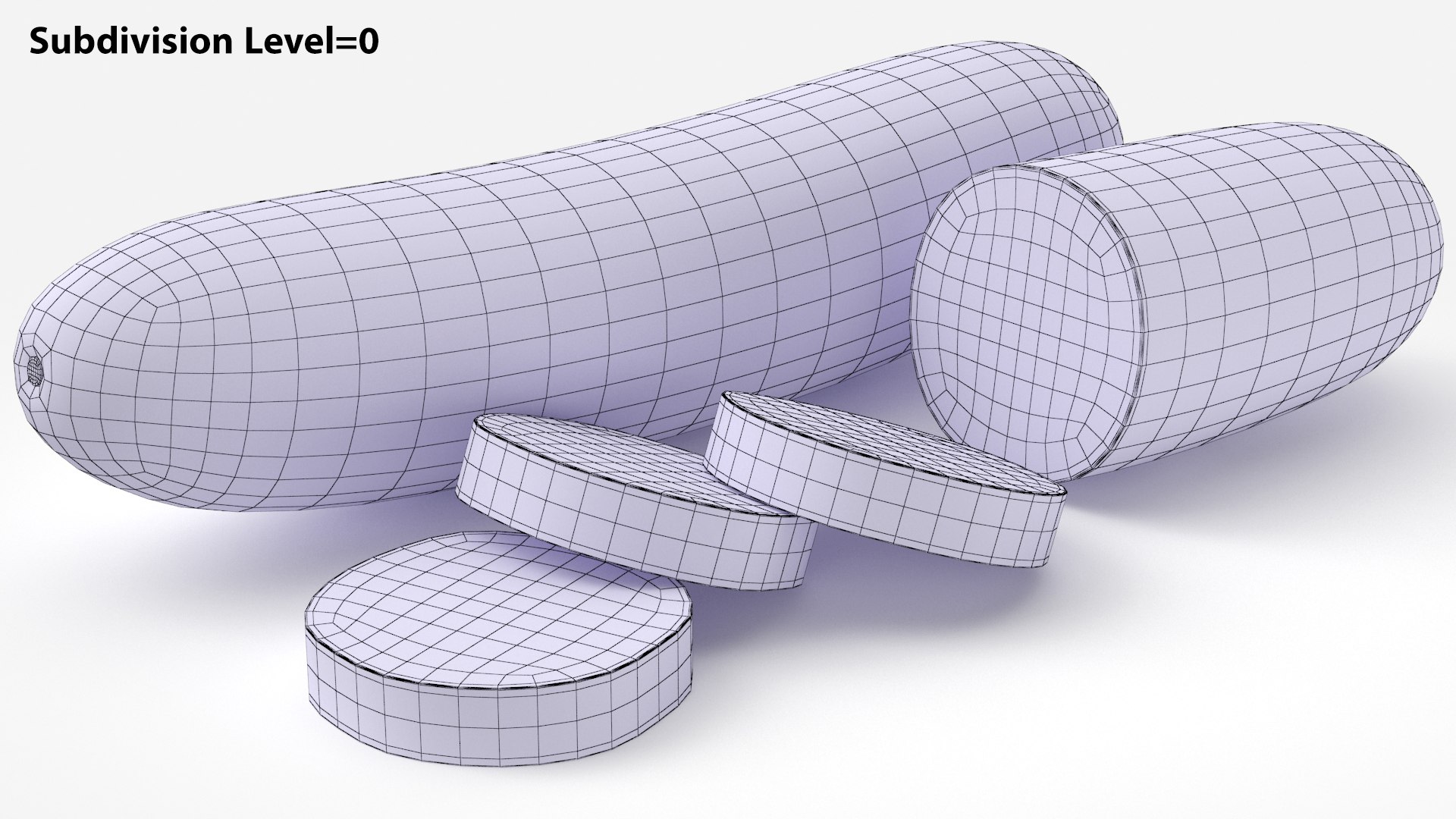 3D Cucumber Set Model - TurboSquid 2259932