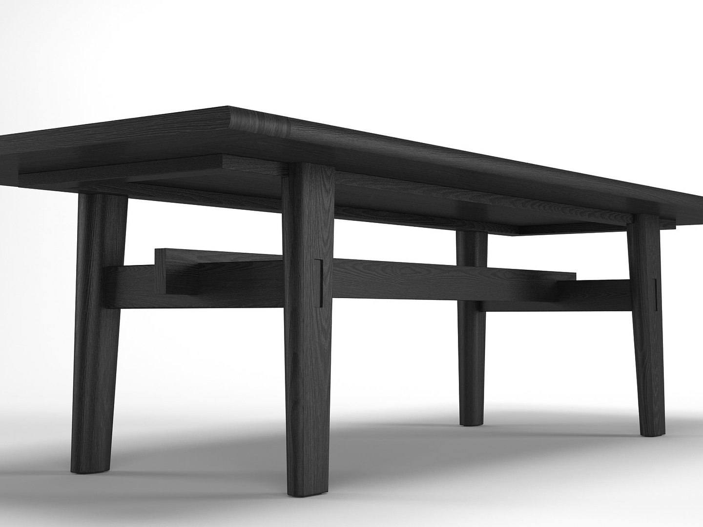 Home Hotel Rectangular Dining Table 3D - TurboSquid 1308987