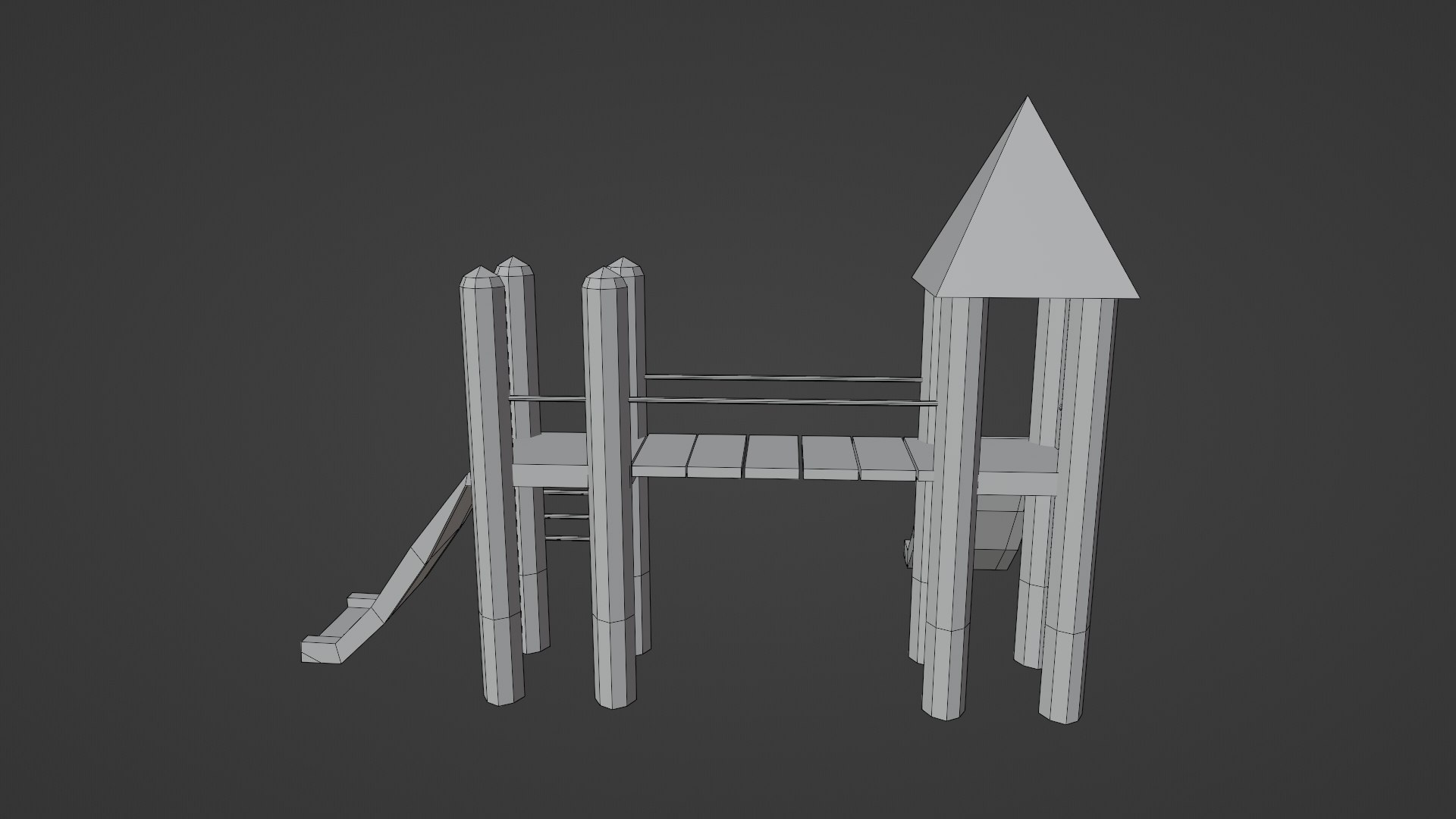 Playground Lowpoly 3D model model - TurboSquid 1996549