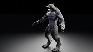 Download 3D Werewolf Blender Models - TurboSquid