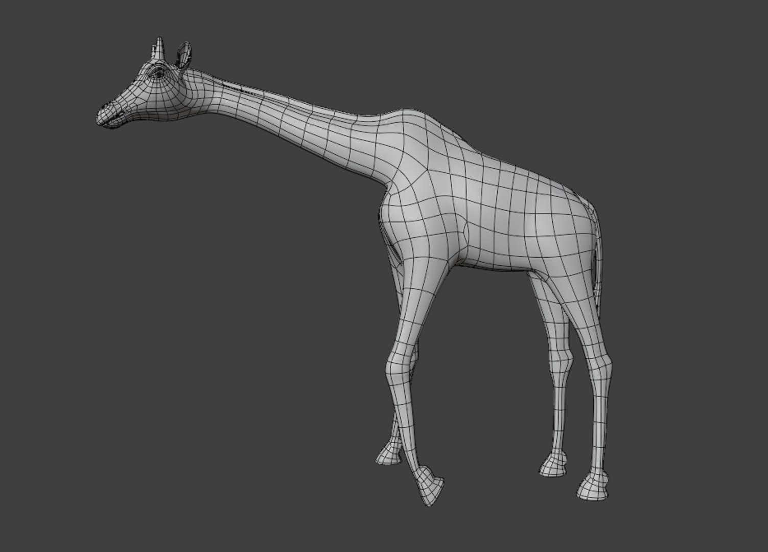 3D Giraffe Animated Wildlife Character Model - TurboSquid 2505400