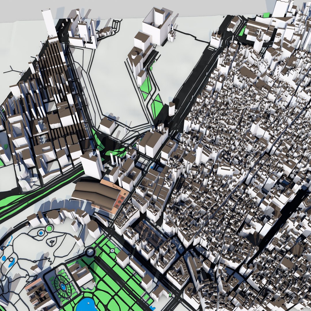 Barcelona City Spain 3D Model - TurboSquid 2280594