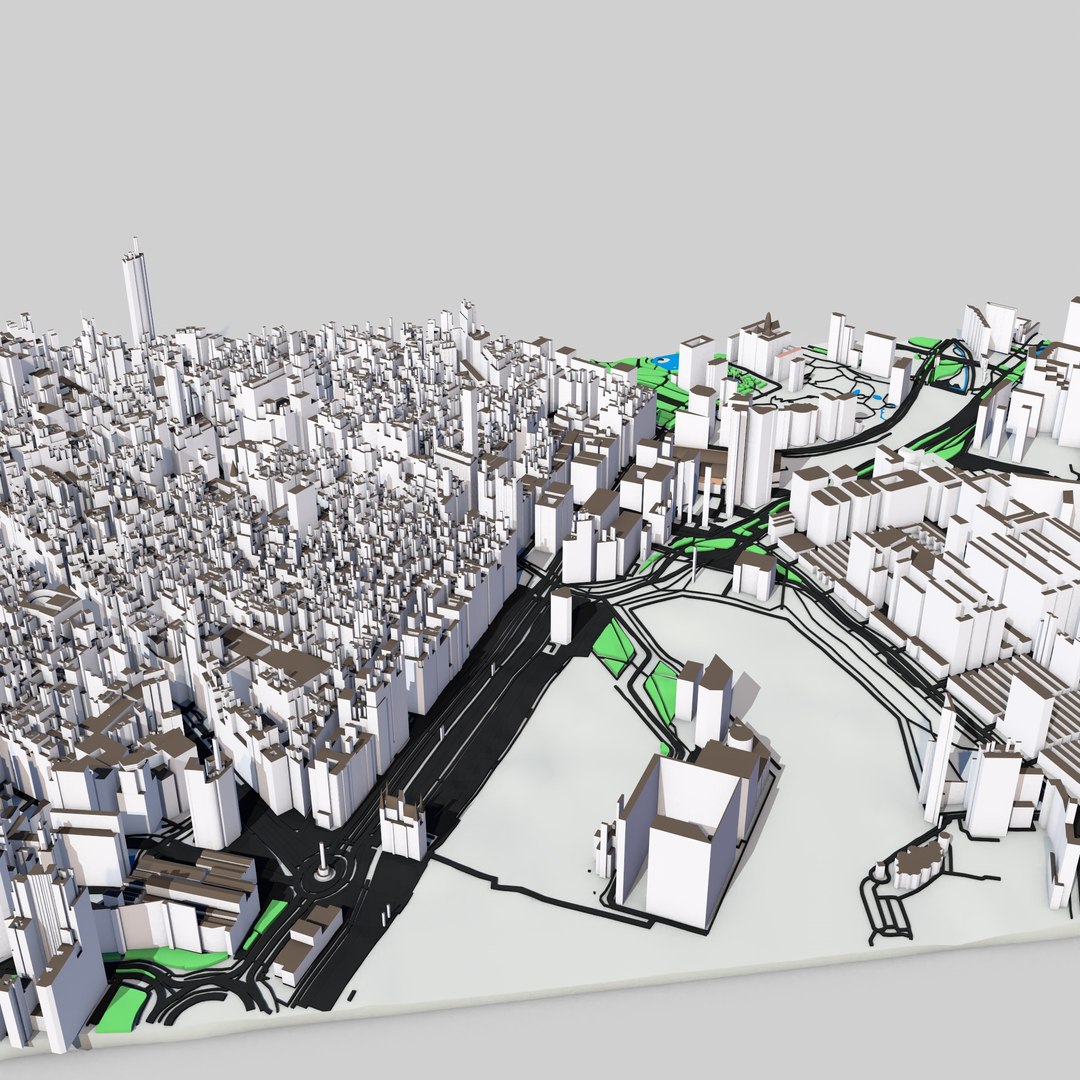 Barcelona City Spain 3D Model - TurboSquid 2280594