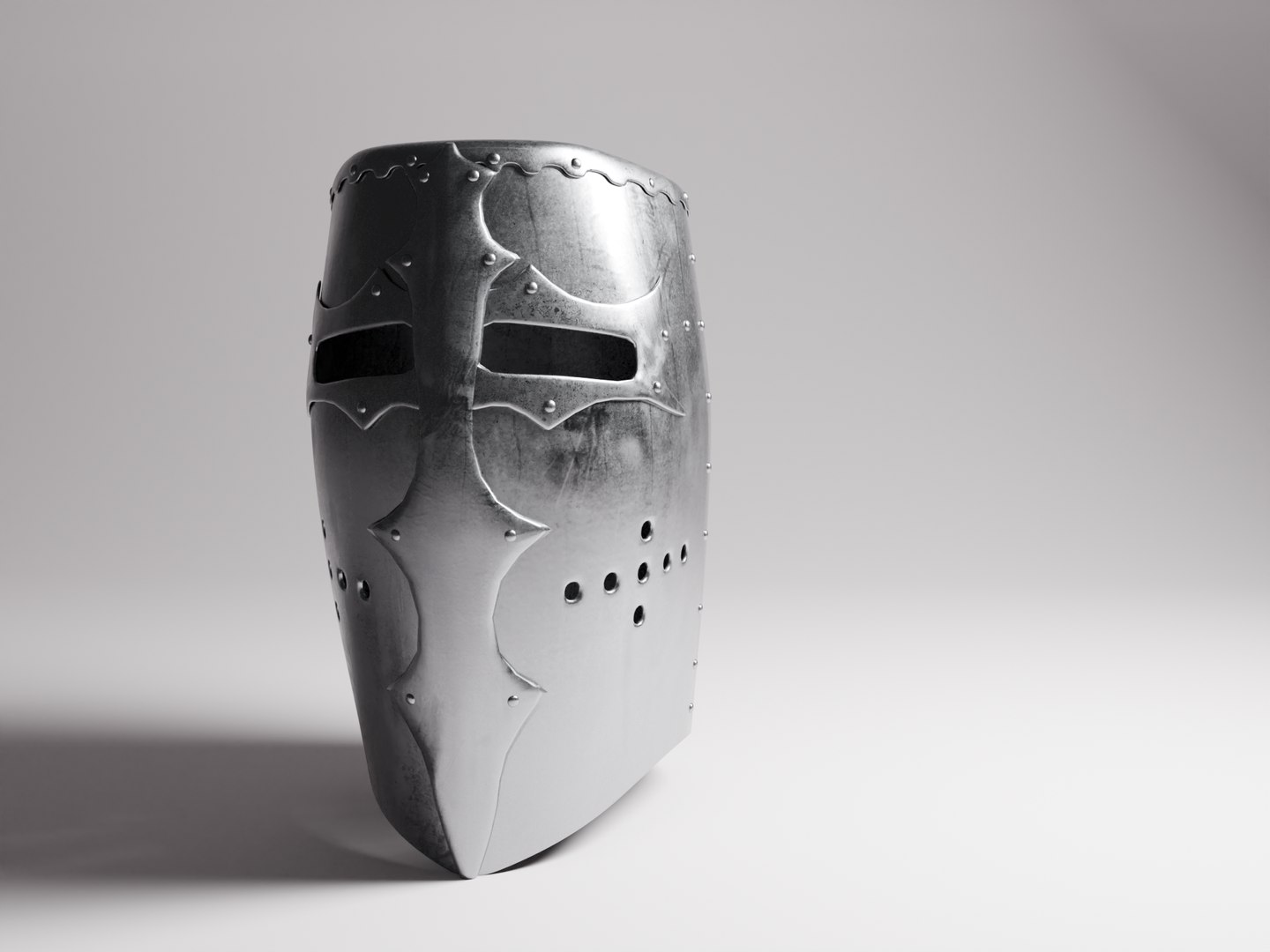 Medieval Helmet Tophfelm Low-poly 3D Model 3D Model - TurboSquid 2206316