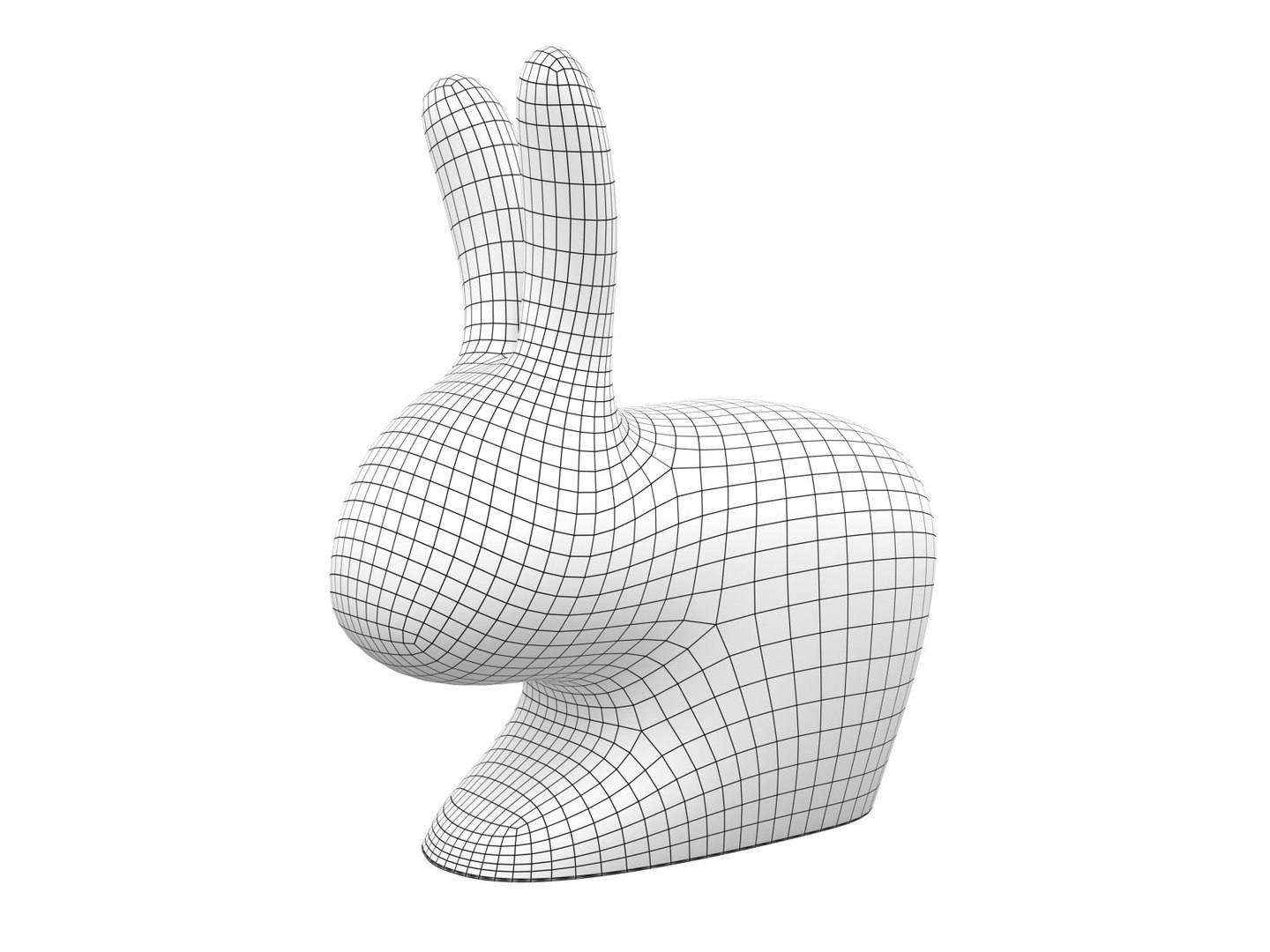 Free 3D Rabbit Chair Baby Model - TurboSquid 1161089