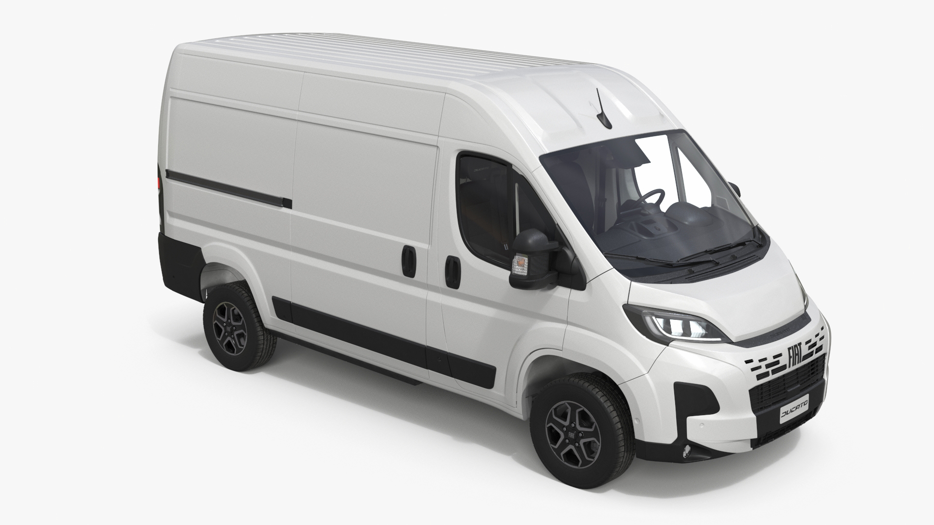 3D White Fiat Ducato Small Van 2025 Rigged For Cinema 4D - TurboSquid ...