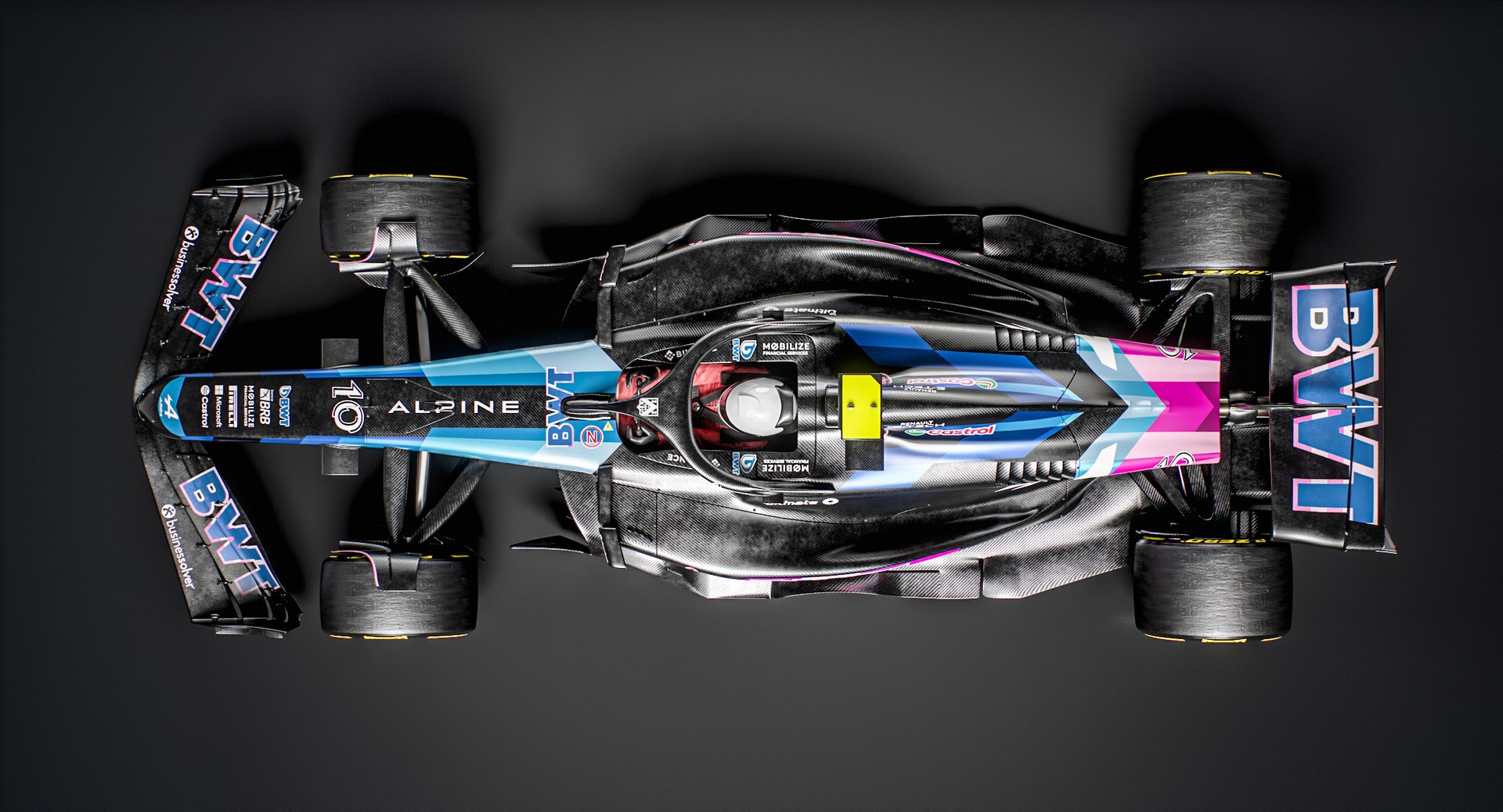 3D Alpine A524 F1 Team Formula 1 Season 2024 Model - TurboSquid 2214857