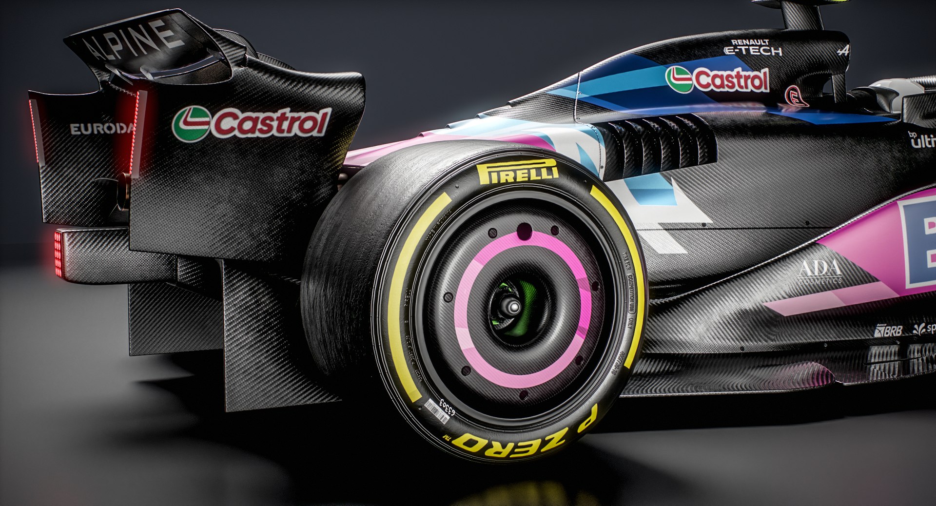 3D Alpine A524 F1 Team Formula 1 Season 2024 Model - TurboSquid 2214857