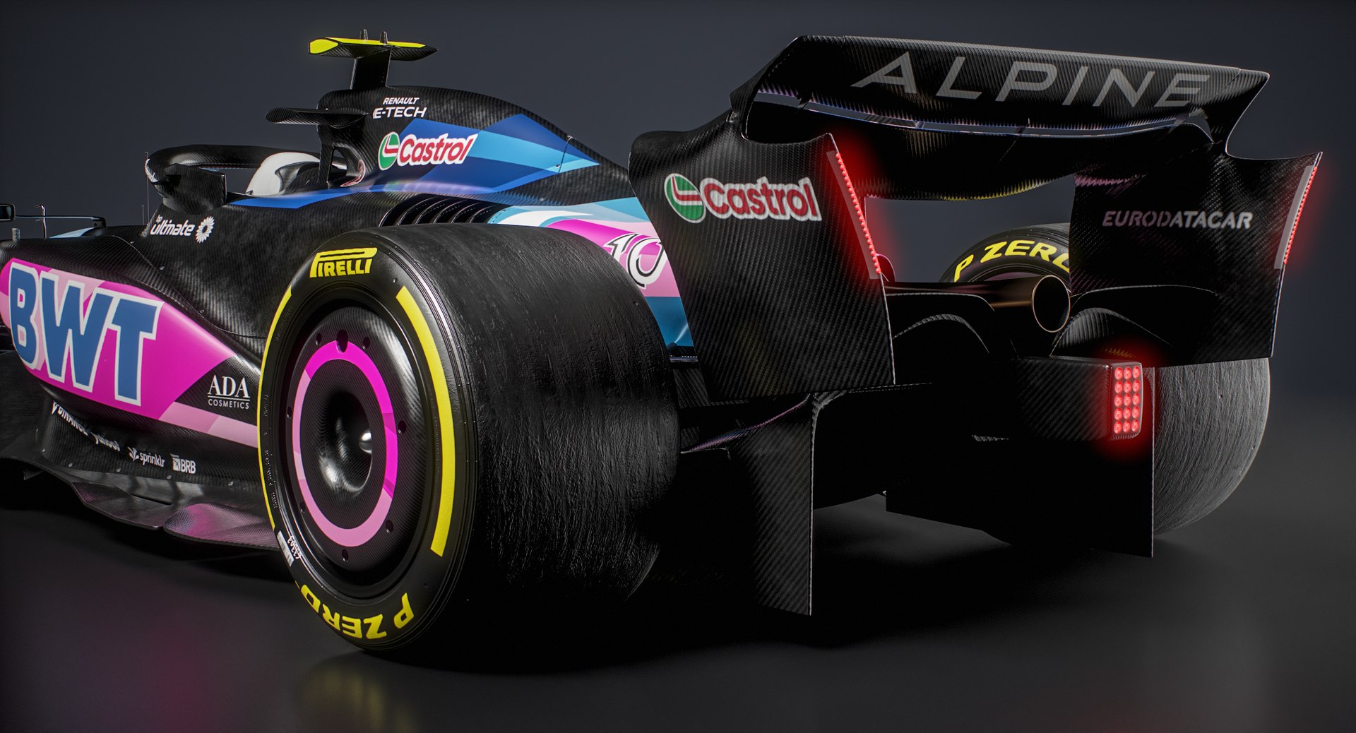 3D Alpine A524 F1 Team Formula 1 Season 2024 Model - TurboSquid 2214857