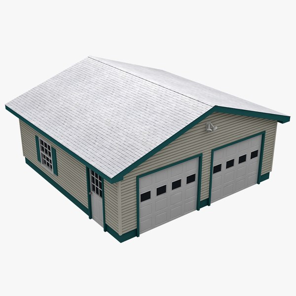 Home Garage 3D Models for Download | TurboSquid