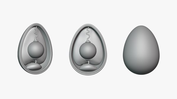 modelo 3d Anatomía del huevo de ave - TurboSquid 2035236