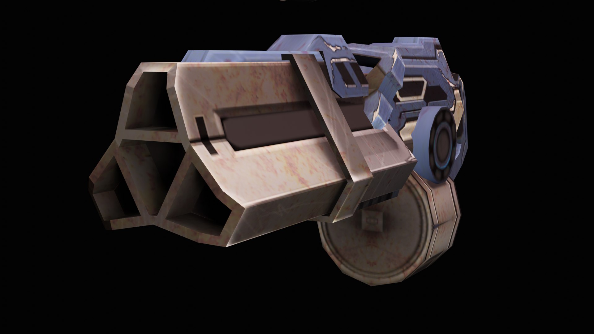 Cyborg Drone Heavy Machine Gunner 3D Model - Fully Textured 3D ...