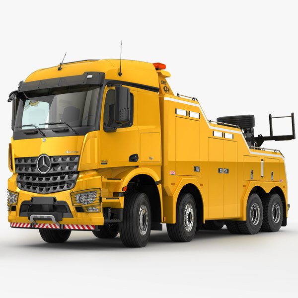Mercedes Abschleppwagen 8X4 3D-Modell - TurboSquid 1972249