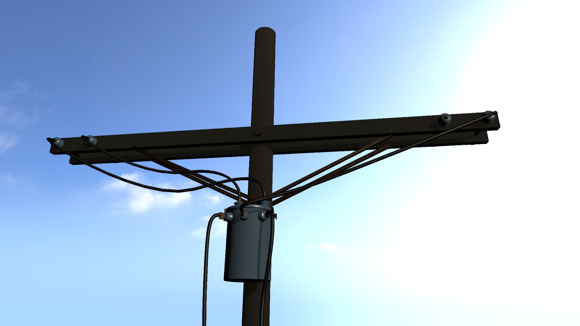 Destroyed Hydro 3D Model - TurboSquid 1671787