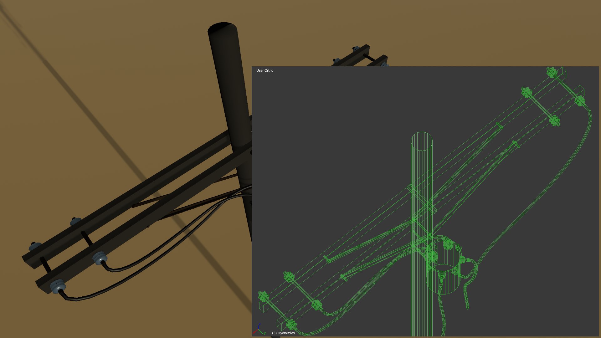 Destroyed Hydro 3D Model - TurboSquid 1671787
