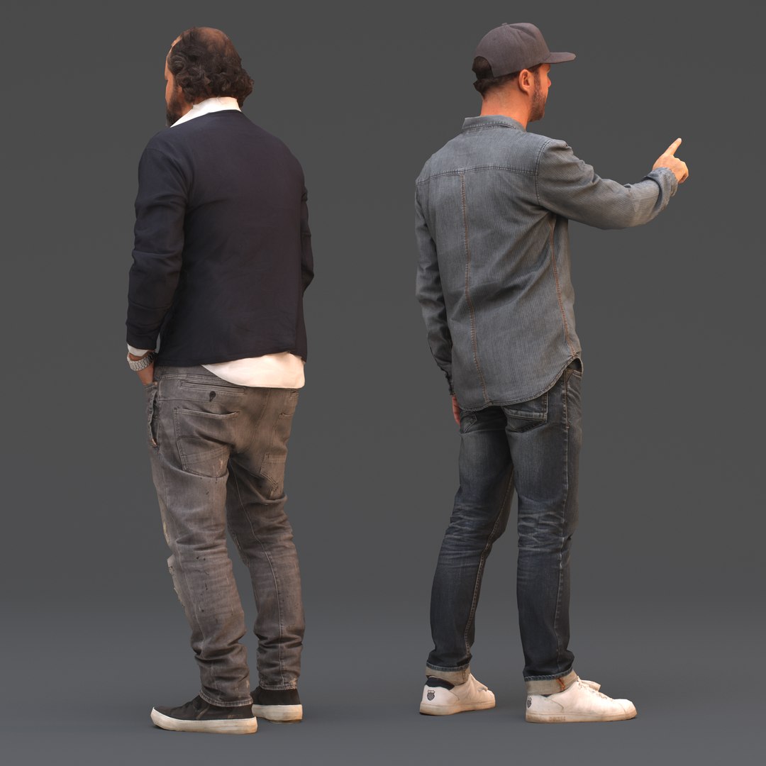 3D People Rendering Normal - TurboSquid 1394415