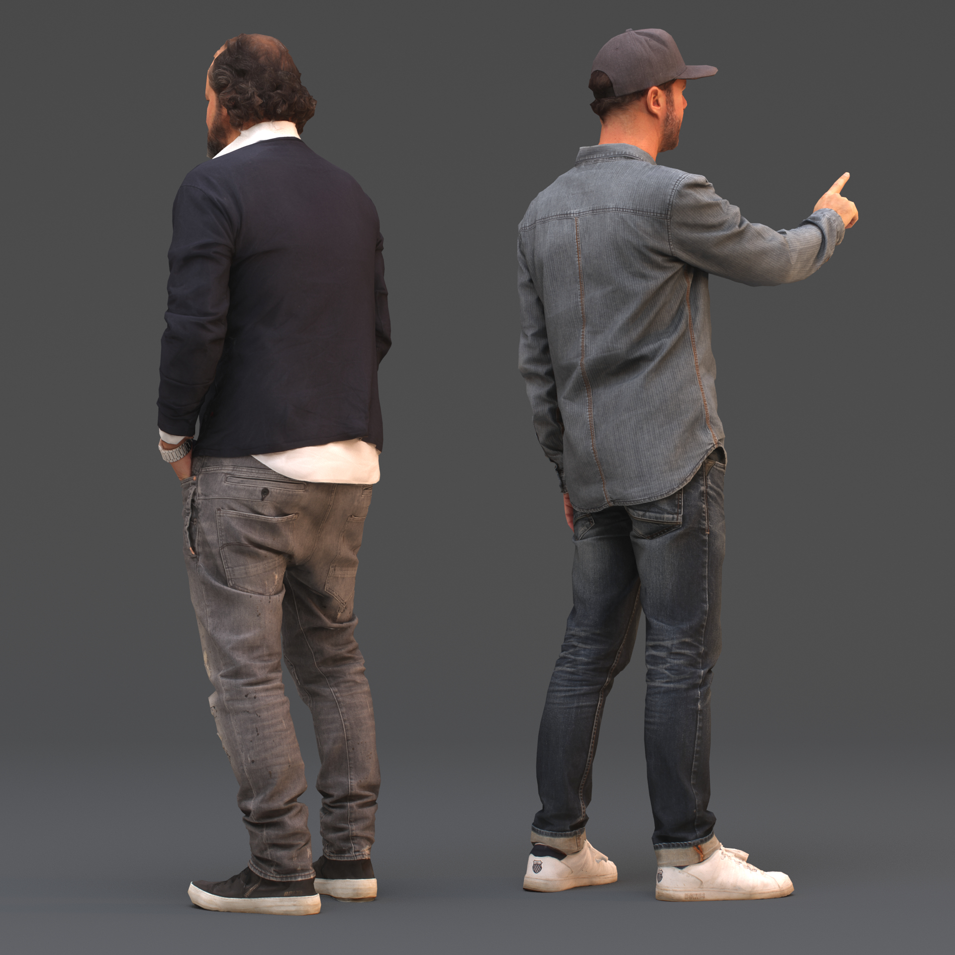 3D people rendering normal - TurboSquid 1394415