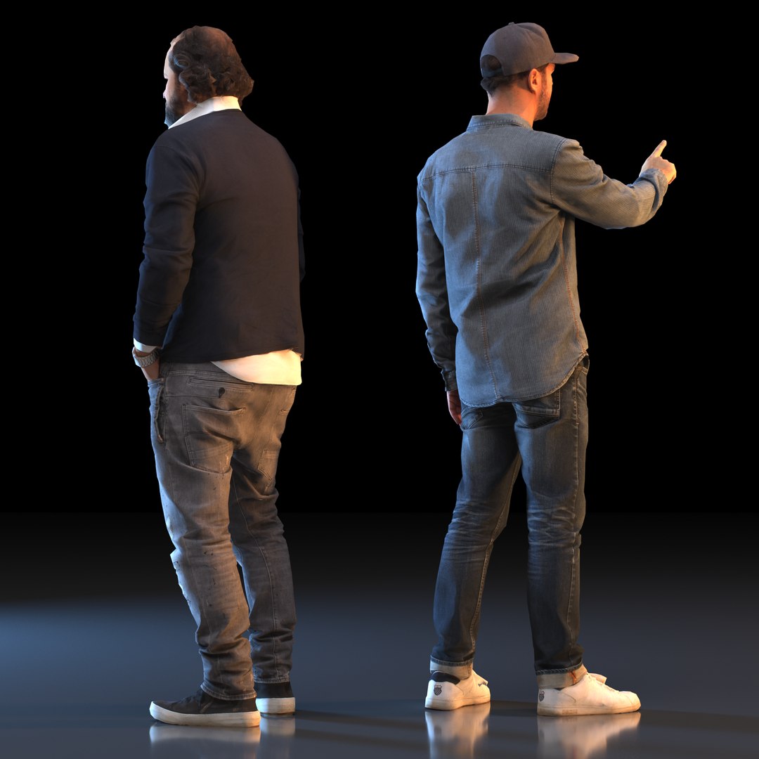 3D People Rendering Normal - TurboSquid 1394415