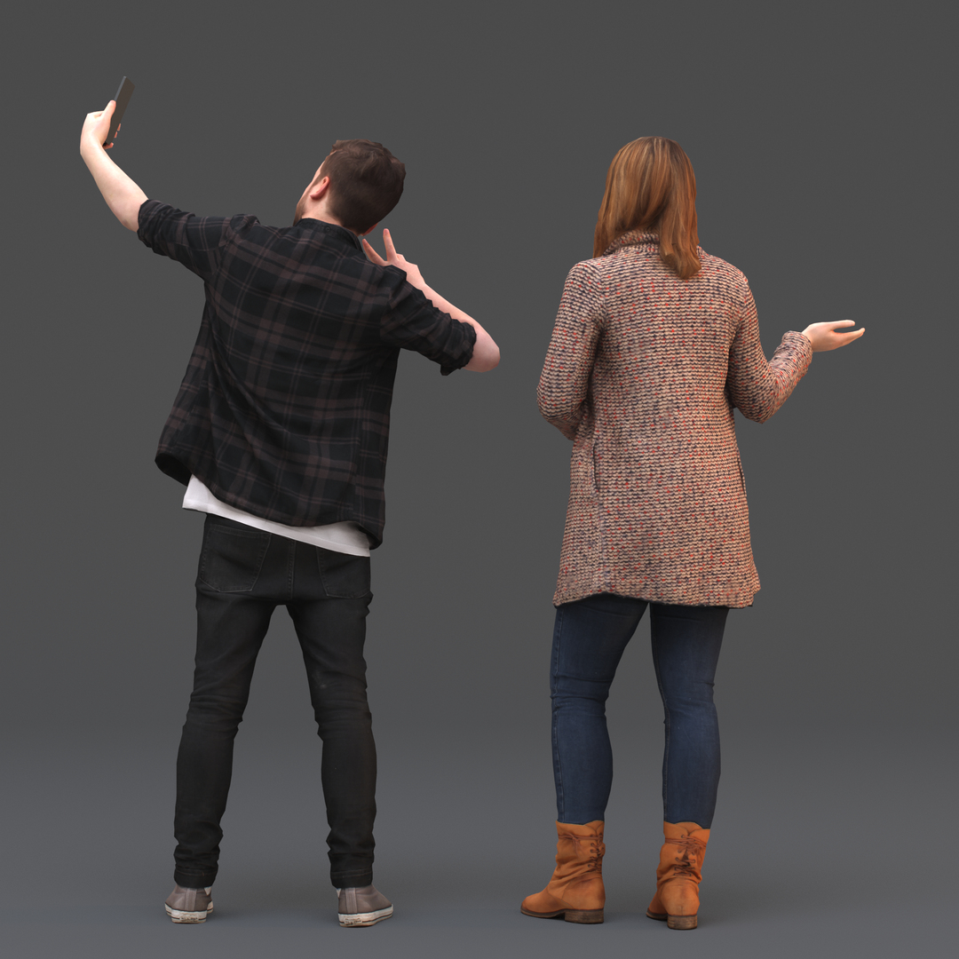 3D people rendering normal - TurboSquid 1394415
