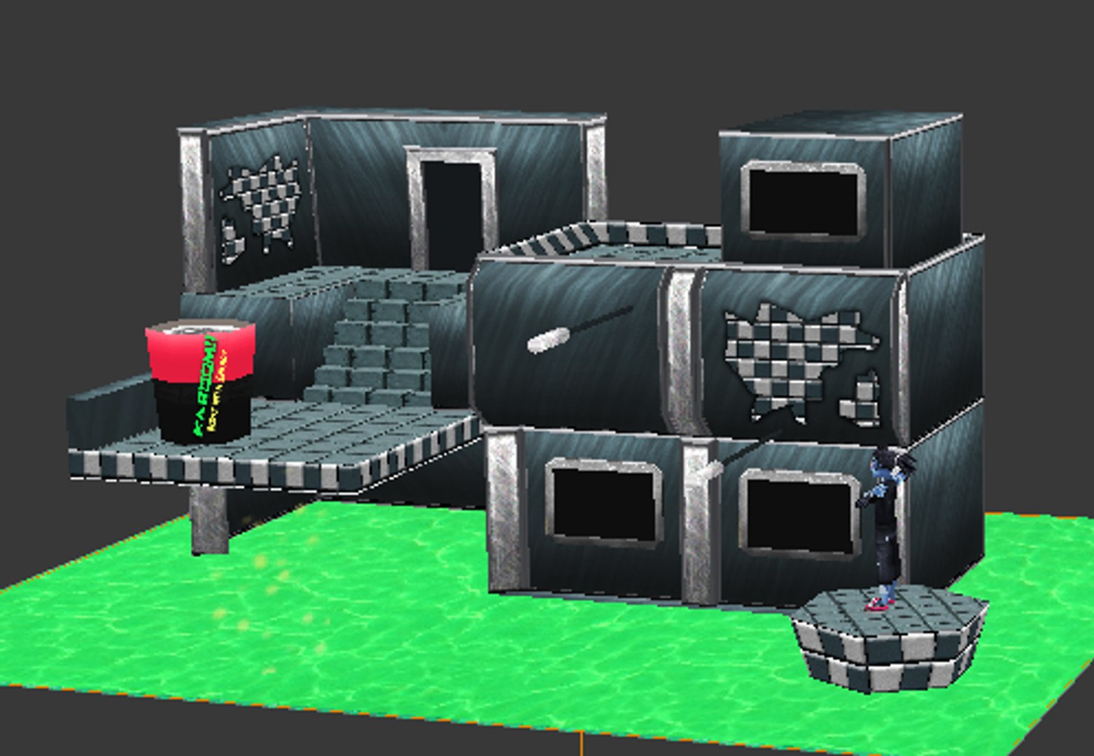 alien blue character max